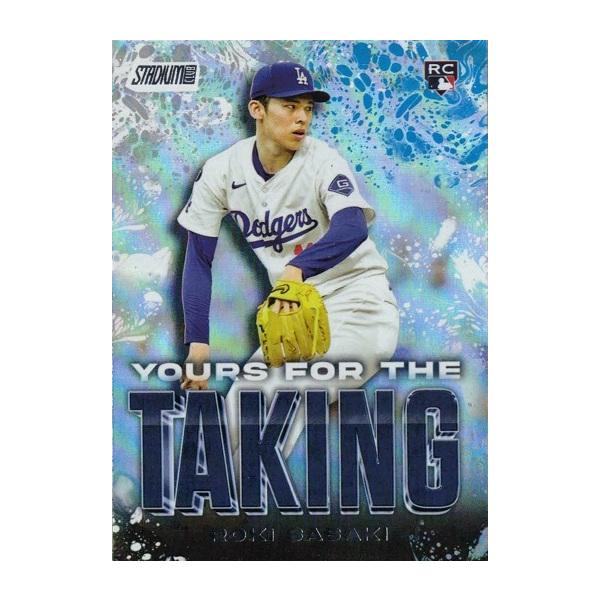 Roki Sasaki（佐々木朗希） Los Angeles Dodgers（LAD）