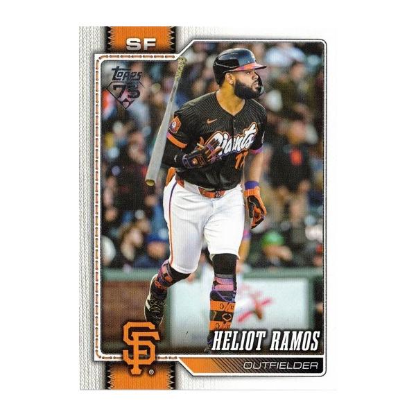 2026 Topps Series 1 Baseball 8 Heliot Ramos, San Francisco Giants