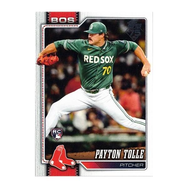 2026 Topps Series 1 Baseball 15 Payton Tolle, Boston Red Sox RC
