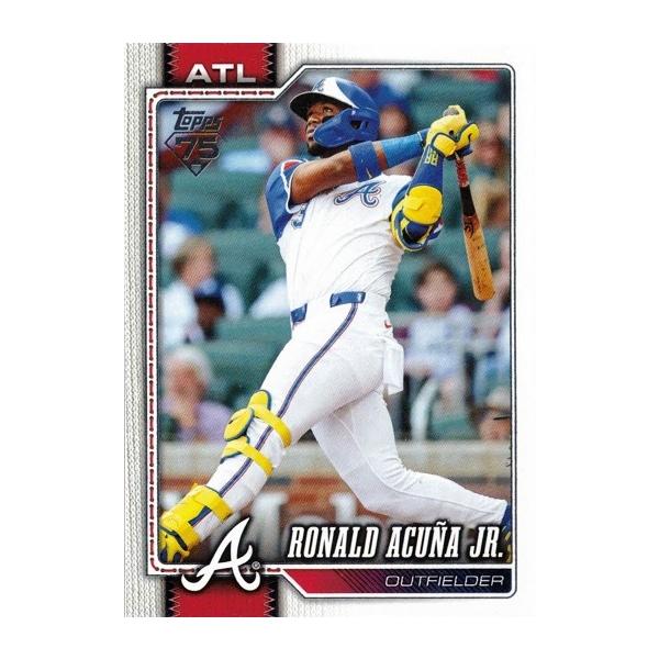 2026 Topps Series 1 Baseball 50 Ronald Acu?a Jr., Atlanta Braves