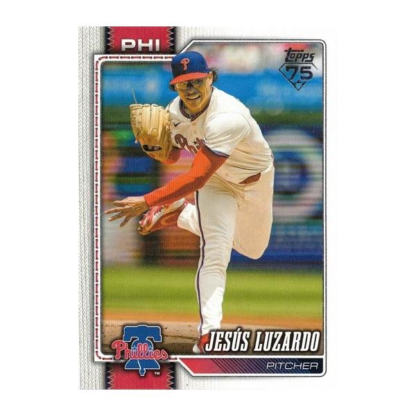 2026 Topps Series 1 Baseball 63 Jes?s Luzardo, Philadelphia Phillies