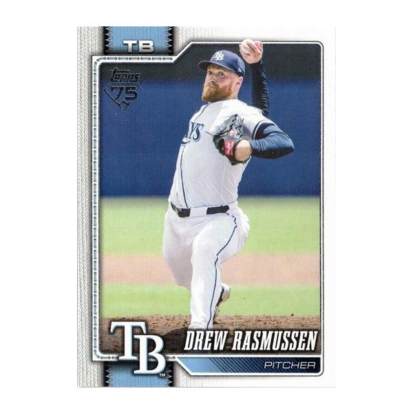 2026 Topps Series 1 Baseball 64 Drew Rasmussen, Tampa Bay Rays