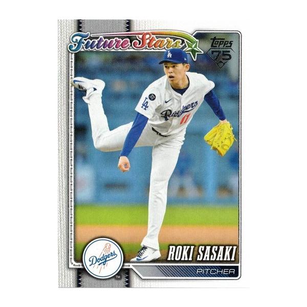 2026 Topps Series 1 Baseball 66 Roki Sasaki, Los Angeles Dodgers (Future Stars)