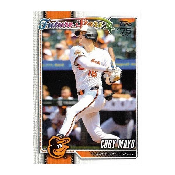 2026 Topps Series 1 Baseball 72 Coby Mayo, Baltimore Orioles (Future Stars)