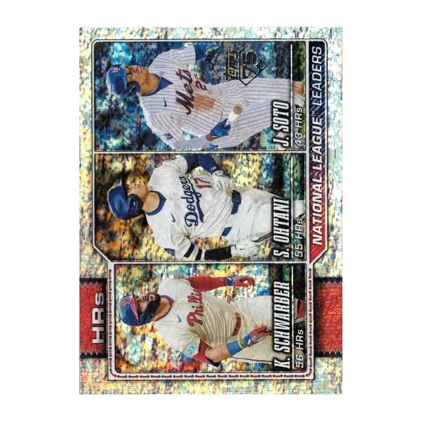 2026 Topps Series 1 Baseball 84 Shohei Ohtani/Kyle Schwarber/Juan Soto, (League Leaders)