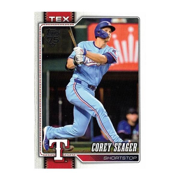 2026 Topps Series 1 Baseball 96 Corey Seager, Texas Rangers