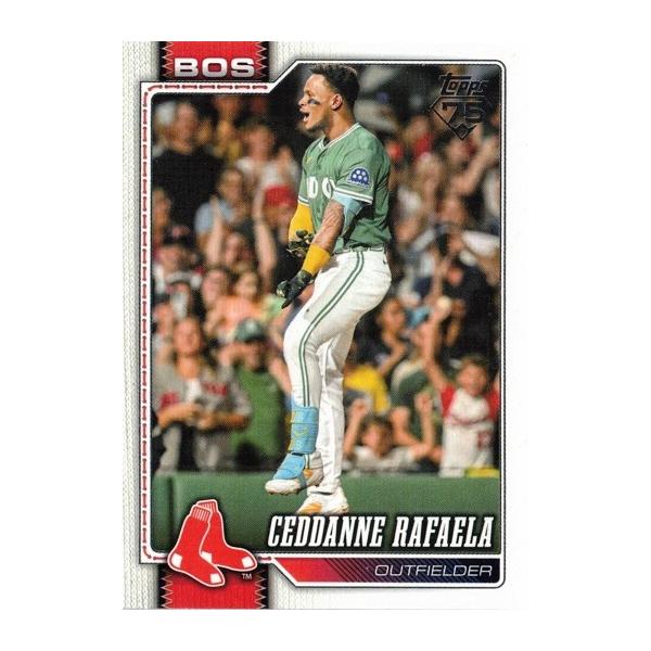 2026 Topps Series 1 Baseball 101 Ceddanne Rafaela, Boston Red Sox