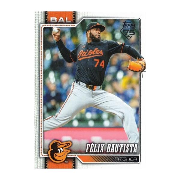 2026 Topps Series 1 Baseball 128 F?lix Bautista, Baltimore Orioles