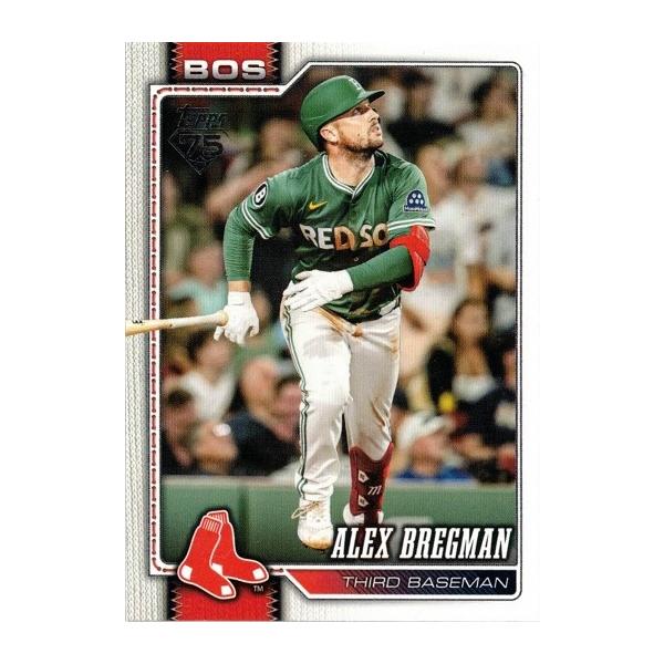 2026 Topps Series 1 Baseball 135 Alex Bregman, Boston Red Sox