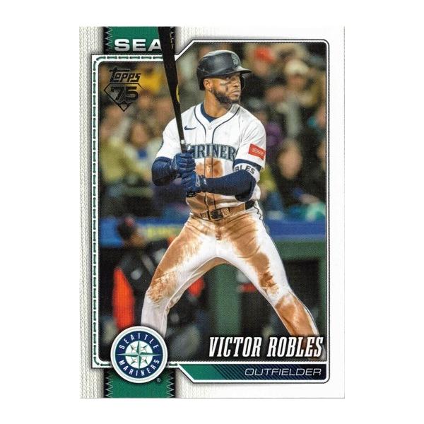 2026 Topps Series 1 Baseball 160 Victor Robles, Seattle Mariners
