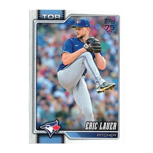 2026 Topps Series 1 Baseball 175 Eric Lauer, Toronto Blue Jays