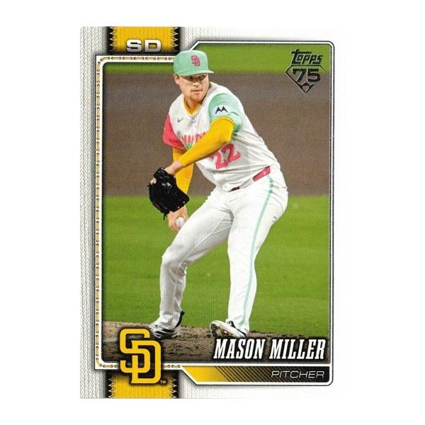 2026 Topps Series 1 Baseball 179 Mason Miller, San Diego Padres
