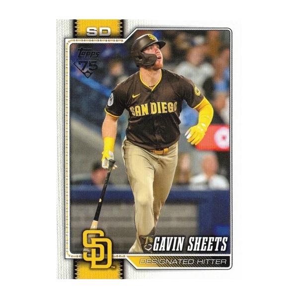 2026 Topps Series 1 Baseball 216 Gavin Sheets, San Diego Padres