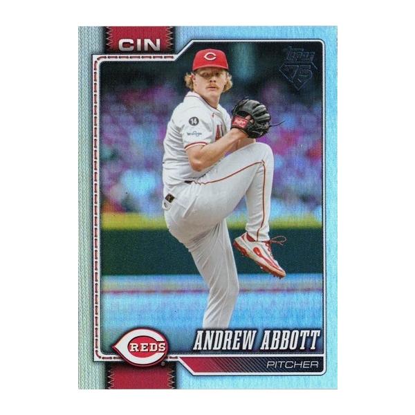 2026 Topps Series 1 Baseball 218 Andrew Abbott, Cincinnati Reds