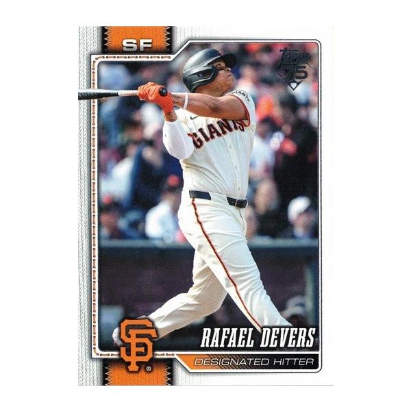 2026 Topps Series 1 Baseball 219 Rafael Devers, San Francisco Giants