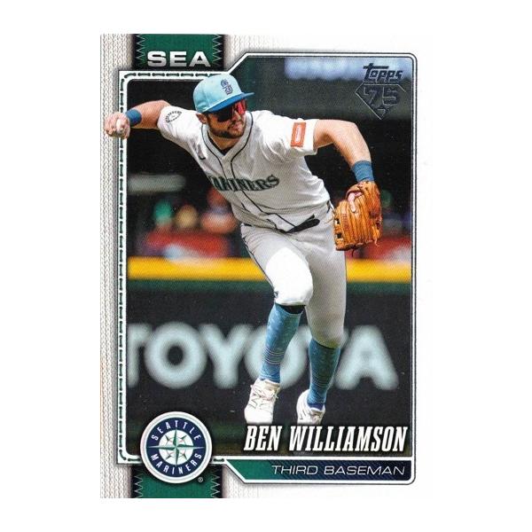 2026 Topps Series 1 Baseball 226 Ben Williamson, Seattle Mariners