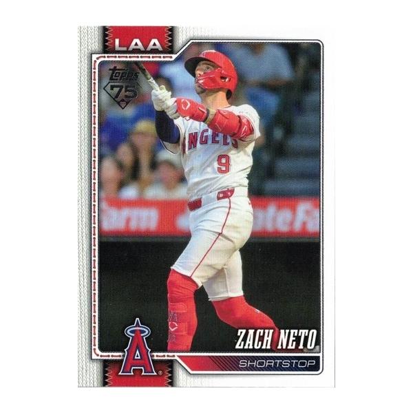 2026 Topps Series 1 Baseball 230 Zach Neto, Angels