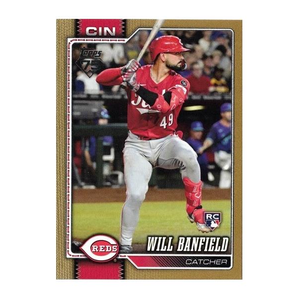 2026 Topps Series 1 Baseball 247 Will Banfield, Cincinnati Reds RC