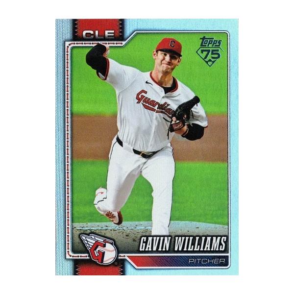 2026 Topps Series 1 Baseball 254 Gavin Williams, Cleveland Guardians