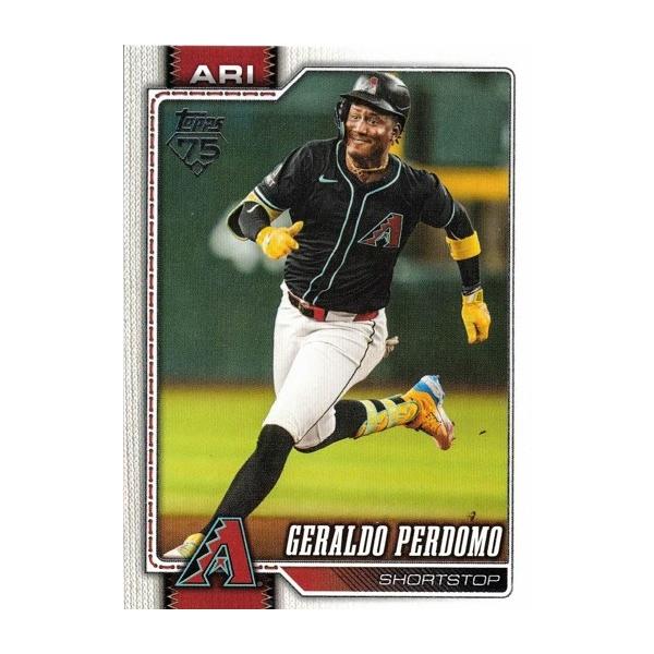 2026 Topps Series 1 Baseball 257 Geraldo Perdomo, Arizona Diamondbacks