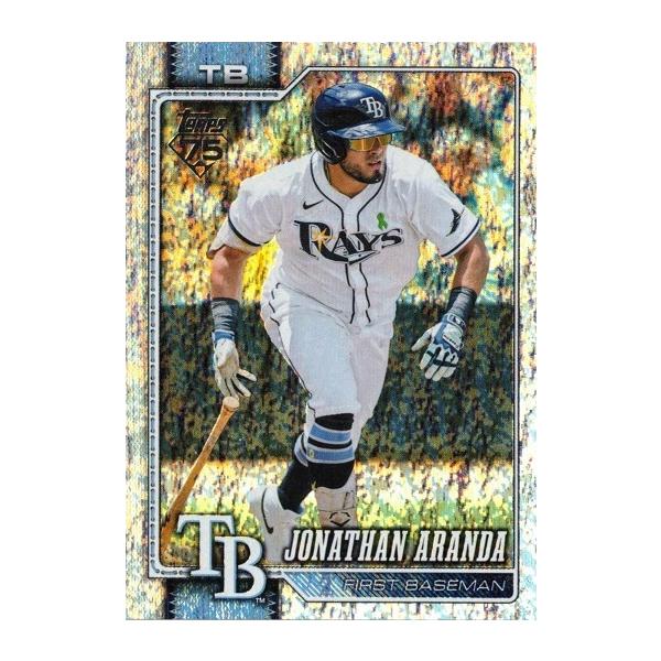 2026 Topps Series 1 Baseball 326 Jonathan Aranda, Tampa Bay Rays