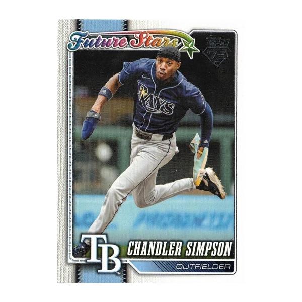 2026 Topps Series 1 Baseball 342 Chandler Simpson, Tampa Bay Rays (Future Stars)