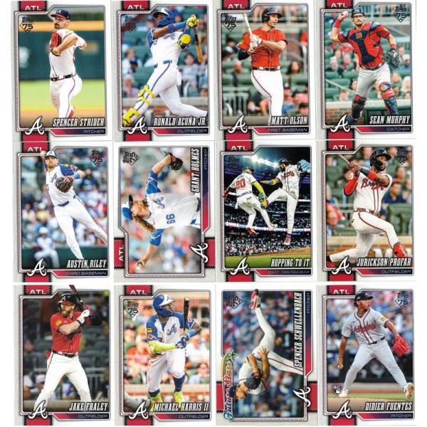 コンプ内容30 Sean Murphy, Atlanta Braves39 Matt Olson, Atlanta Braves50 Ronald Acu?a Jr., Atlanta Braves79 Spencer Strider, A...