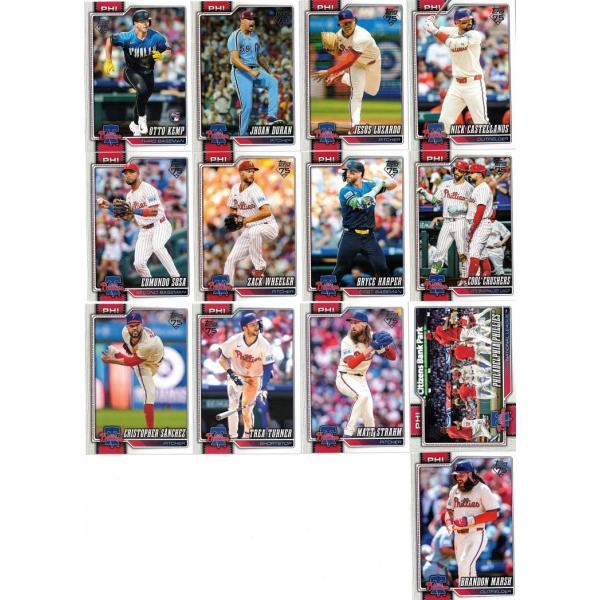 コンプ内容17 Nick Castellanos, Philadelphia Phillies63 Jes?s Luzardo, Philadelphia Phillies83 Jhoan Duran, Philadelphia Phill...