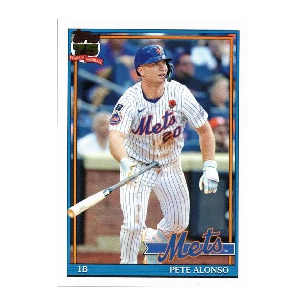 2026 Topps Series 1 Baseball T91-12 Pete Alonso, New York Mets