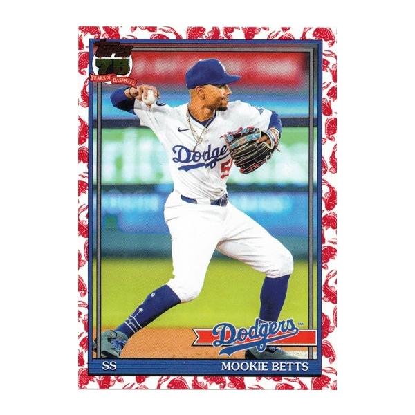 2026 Topps Series 1 Baseball T91-21 Mookie Betts, Los Angeles Dodgers