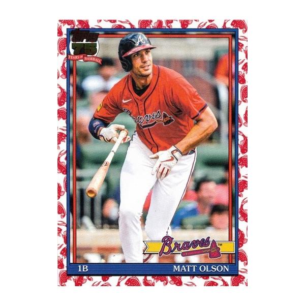 2026 Topps Series 1 Baseball T91-53 Matt Olson, Atlanta Braves