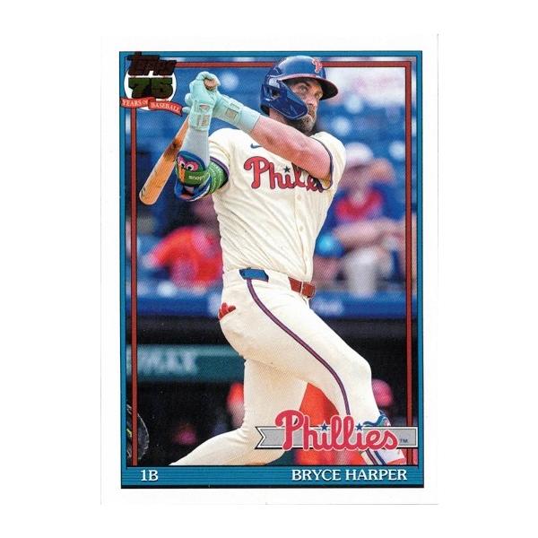 2026 Topps Series 1 Baseball T91-60 Bryce Harper, Philadelphia Phillies