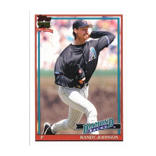 2026 Topps Series 1 Baseball T91-67 Randy Johnson, Arizona Diamondbacks