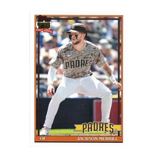 2026 Topps Series 1 Baseball T91-78 Jackson Merrill, San Diego Padres