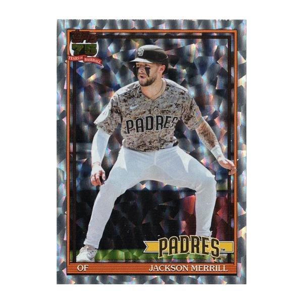 2026 Topps Series 1 Baseball T91-78 Jackson Merrill, San Diego Padres