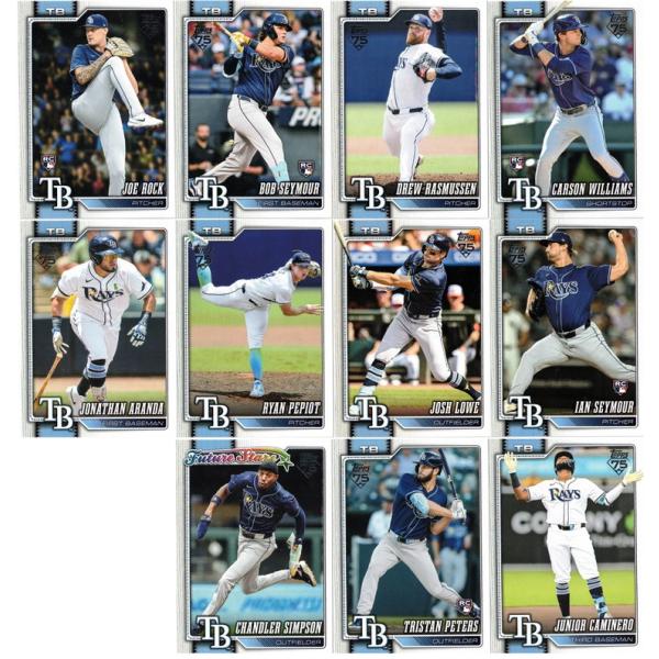 コンプ内容25 Carson Williams, Tampa Bay Rays RC64 Drew Rasmussen, Tampa Bay Rays70 Bob Seymour, Tampa Bay Rays RC134 Joe Rock...