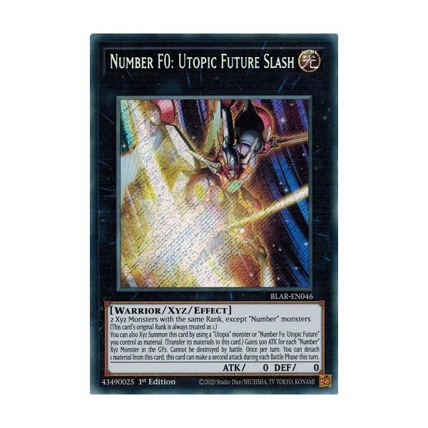 カード名:ＦＮｏ.０ 未来皇ホープ−フューチャー・スラッシュ/Number F0: Utopic Future Slash収録:Battles of Legend：Armageddon【EU版】品番:BLAR-EN046レアリティ:ウルトラ...