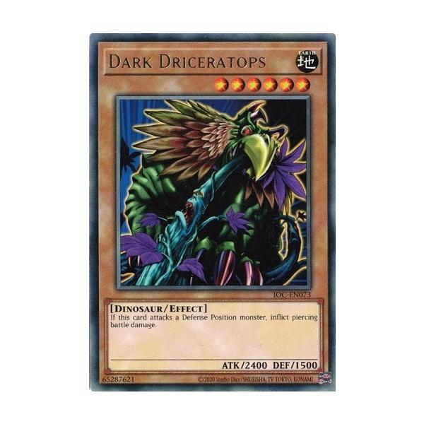 カード名:暗黒ドリケラトプス/Dark Driceratops収録:Invasion of Chaos 25th reprinted edition品番:IOC-EN073レアリティ:レア効果モンスター星６/地属性/恐竜族/攻2400/守1...