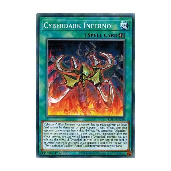 カード名:サイバーダーク・インフェルノ/Cyberdark Inferno収録:Legendary Duelists：Season 1【EU版】品番:LDS1-EN039レアリティ:ノーマル【1st】フィールド魔法このカード名の(2)の効果...