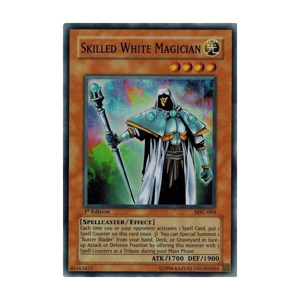 カード名:熟練の白魔導師/Skilled White Magician収録:Magician's Force【アジア版】品番:MFC-064レアリティ:スーパーレア【1st】効果モンスター星４/光属性/魔法使い族/攻1700/守1900この...