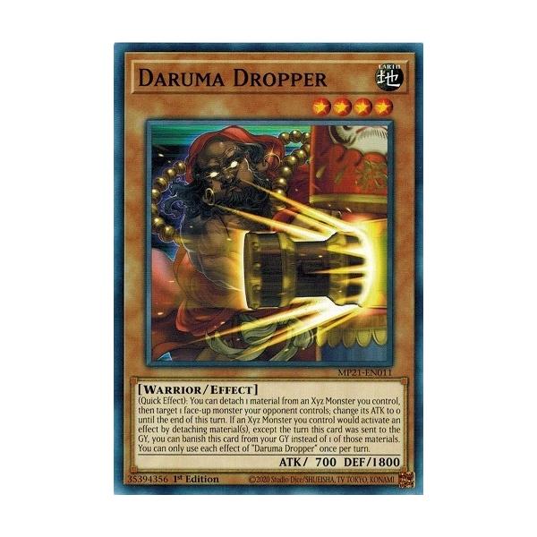 カード名:達磨落師/Daruma Dropper収録:2021 Tin of Ancient Battles品番:MP21-EN011レアリティ:ノーマルチューナー・効果モンスター星４/地属性/戦士族/ATK 700/DEF1800このカー...
