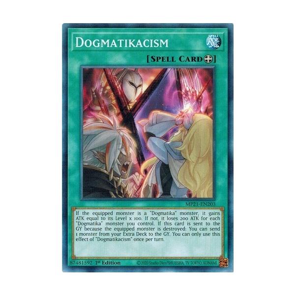 カード名:教導神理/Dogmatikacism収録:2021 Tin of Ancient Battles品番:MP21-EN203レアリティ:ノーマル装備魔法このカード名の(2)の効果は１ターンに１度しか使用できない。(1)：装備モンスタ...
