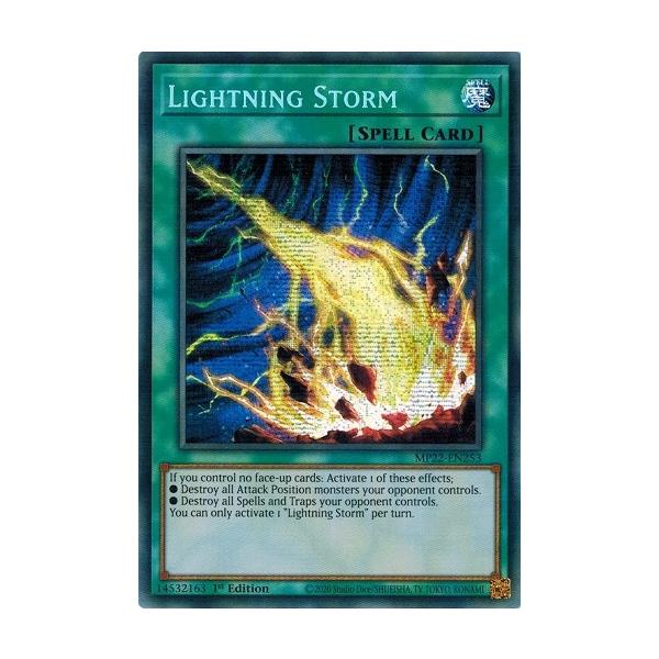 カード名:ライトニング・ストーム/Lightning Storm収録:2022 Tin of the Pharaoh’s Gods Mega Pack品番:MP22-EN253レアリティ:プリズマティックシークレットレア通常魔法このカード名...