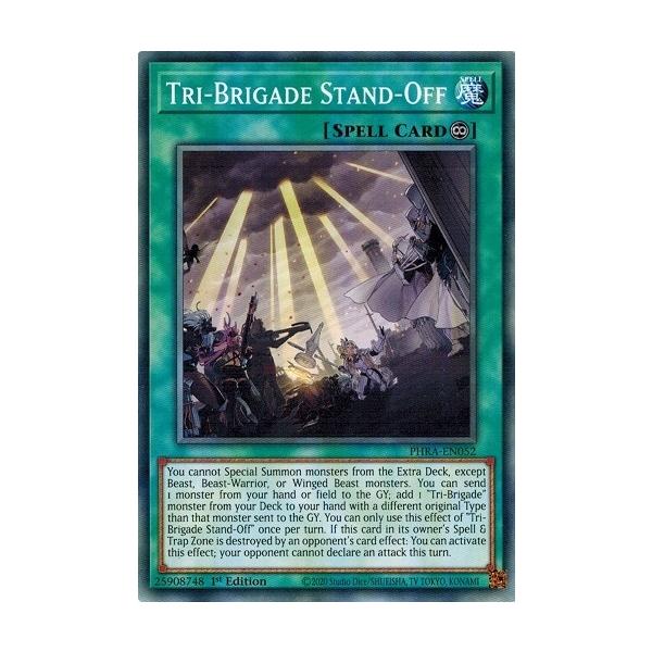 カード名:鉄獣の戦線/Tri-Brigade Stand-Off収録:ファントム・レイジ品番:PHRA-EN052レアリティ:ノーマル永続魔法このカード名の(2)の効果は１ターンに１度しか使用できない。(1)：このカードが魔法＆罠ゾーンに存...