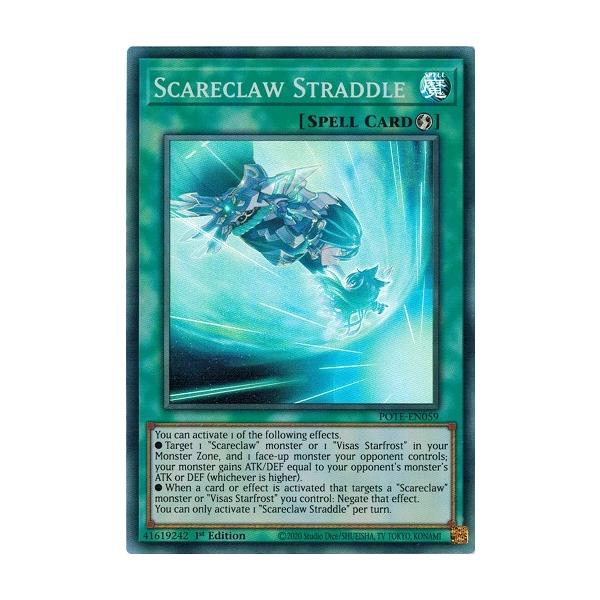 カード名:肆世壊からの天跨/Scareclaw Straddle収録:POWER OF THE ELEMENTS品番:POTE-EN059レアリティ:スーパーレア速攻魔法このカード名のカードは１ターンに１枚しか発動できない。(1)：以下の効...