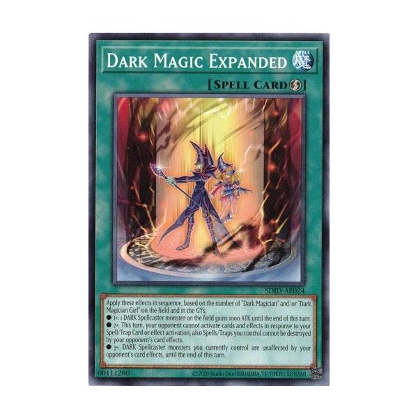カード名:Dark Magic Expanded/黒魔導強化収録:Structure Deck: Illusion of the Dark Magicians品番:SDID-AE024レアリティ:ノーマル速攻魔法(1)：お互いのフィールド・...