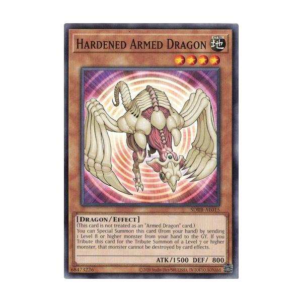 カード名:Hardened Armed Dragon/ハードアームドラゴン収録:Structure Deck: Rise of the Blue-Eyes品番:SDRB-AE015レアリティ:ノーマル効果モンスター星４/地属性/ドラゴン族/...
