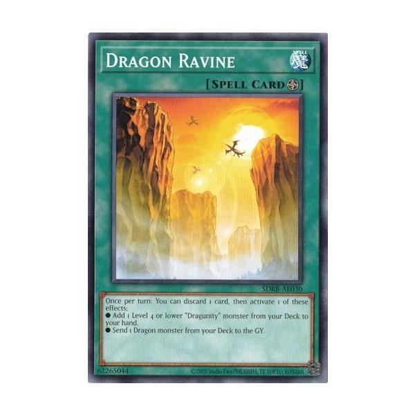 カード名:Dragon Ravine/竜の渓谷収録:Structure Deck: Rise of the Blue-Eyes品番:SDRB-AE030レアリティ:ノーマルフィールド魔法(1)：１ターンに１度、手札を１枚捨て、以下の効果から...