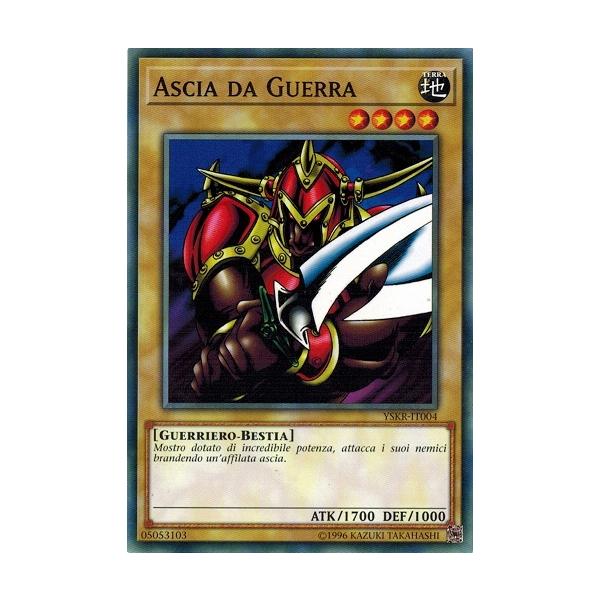 カード名:ミノタウルス/Ascia da Guerra収録:Starter Deck Kaiba - Reloaded品番:YSKR-IT004レアリティ:ノーマル通常モンスター星４/地属性/獣戦士族/攻1700/守1000すごい力を持つウ...