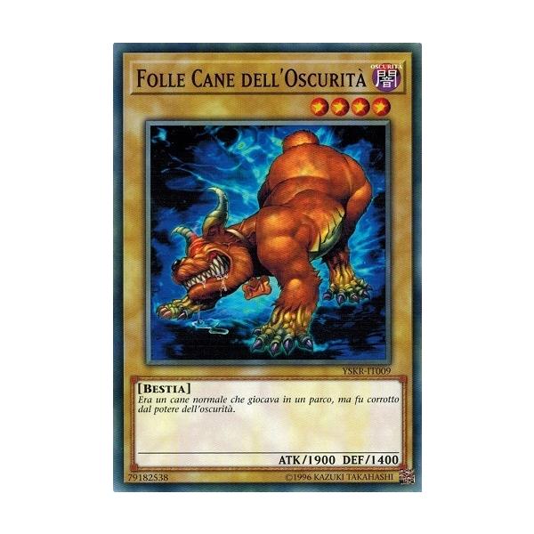 カード名:暗黒の狂犬/Folle Cane dell'Oscurit?収録:Starter Deck Kaiba - Reloaded品番:YSKR-IT009レアリティ:ノーマル通常モンスター星４/闇属性/獣族/攻1900/守1400かつ...